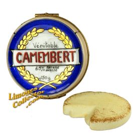 Camembert Cheese Retired Limoges Box | LimogesCollector.com